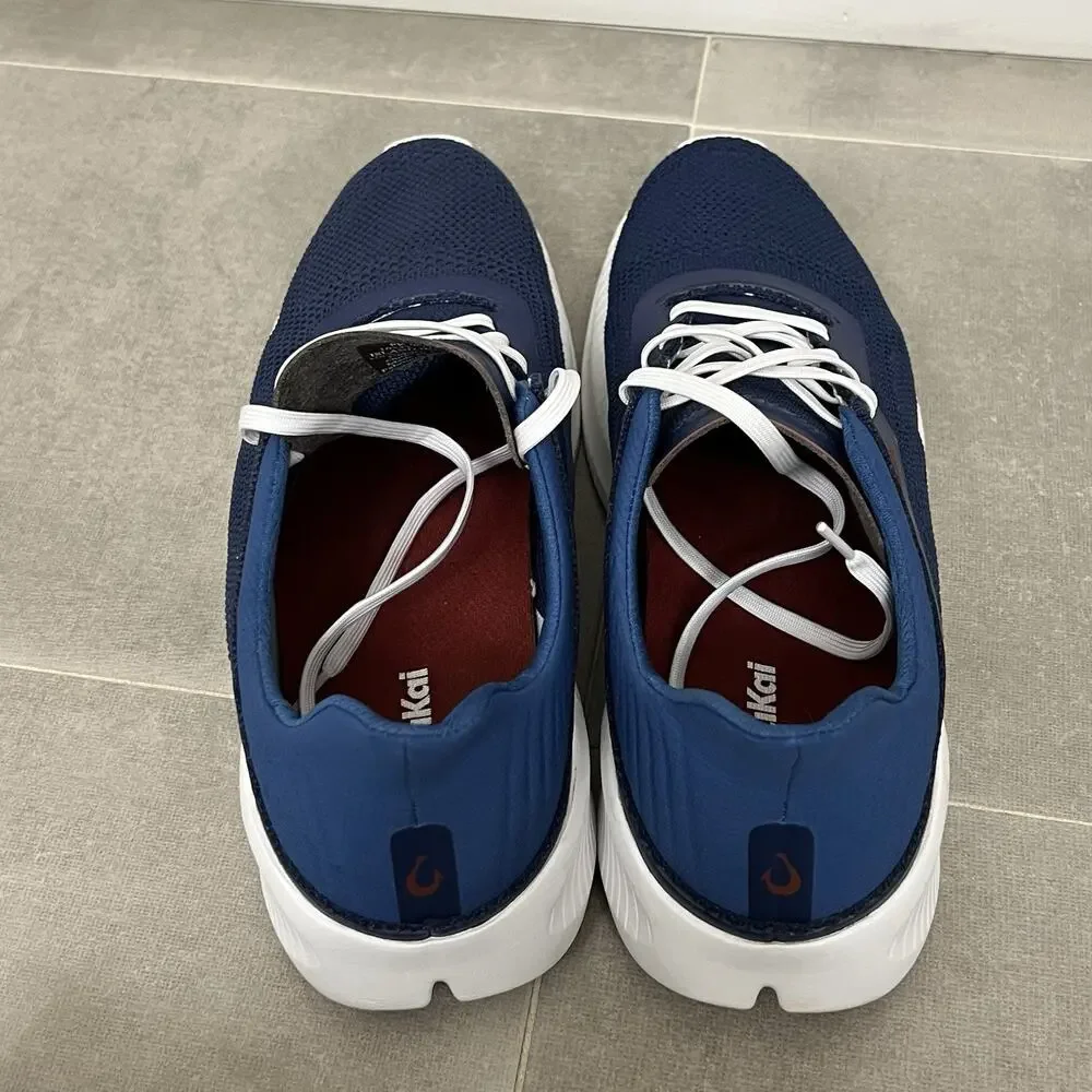 OluKai | Shoes | Olukai Island Hopper Mens Size 15 Blue Mesh Sneakers ...